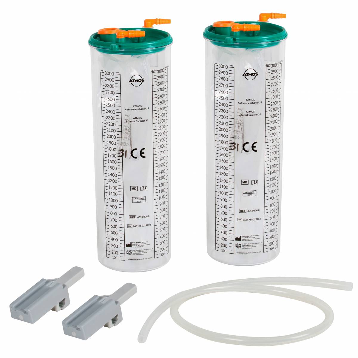 AS Chirurgieabsaugung / 2 x 3 l / ATMOS | MEDAP Shop