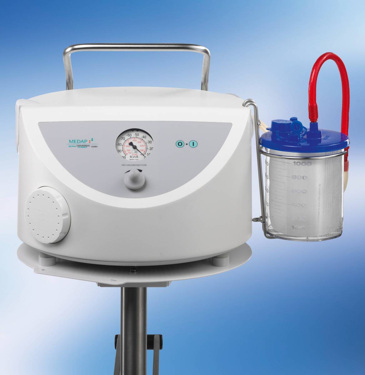 BORA UP 2080 OP Komplettgerät / Chirurgieabsaugung / fahrbar / 2 x 3 l ...